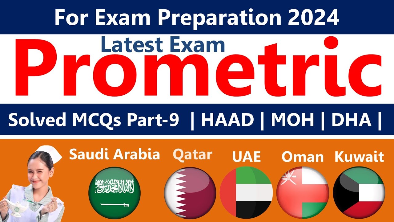 Prometric, DHA, and HAAD exam sample questions for nurses Part-9 - YouTube