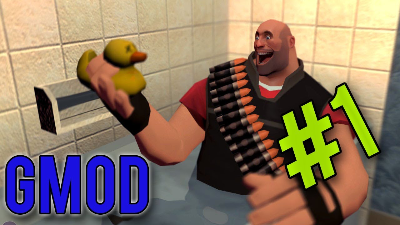 Lets Play GMOD! - Part 1 - Ashley and Those Heavy (Meanings) - YouTube