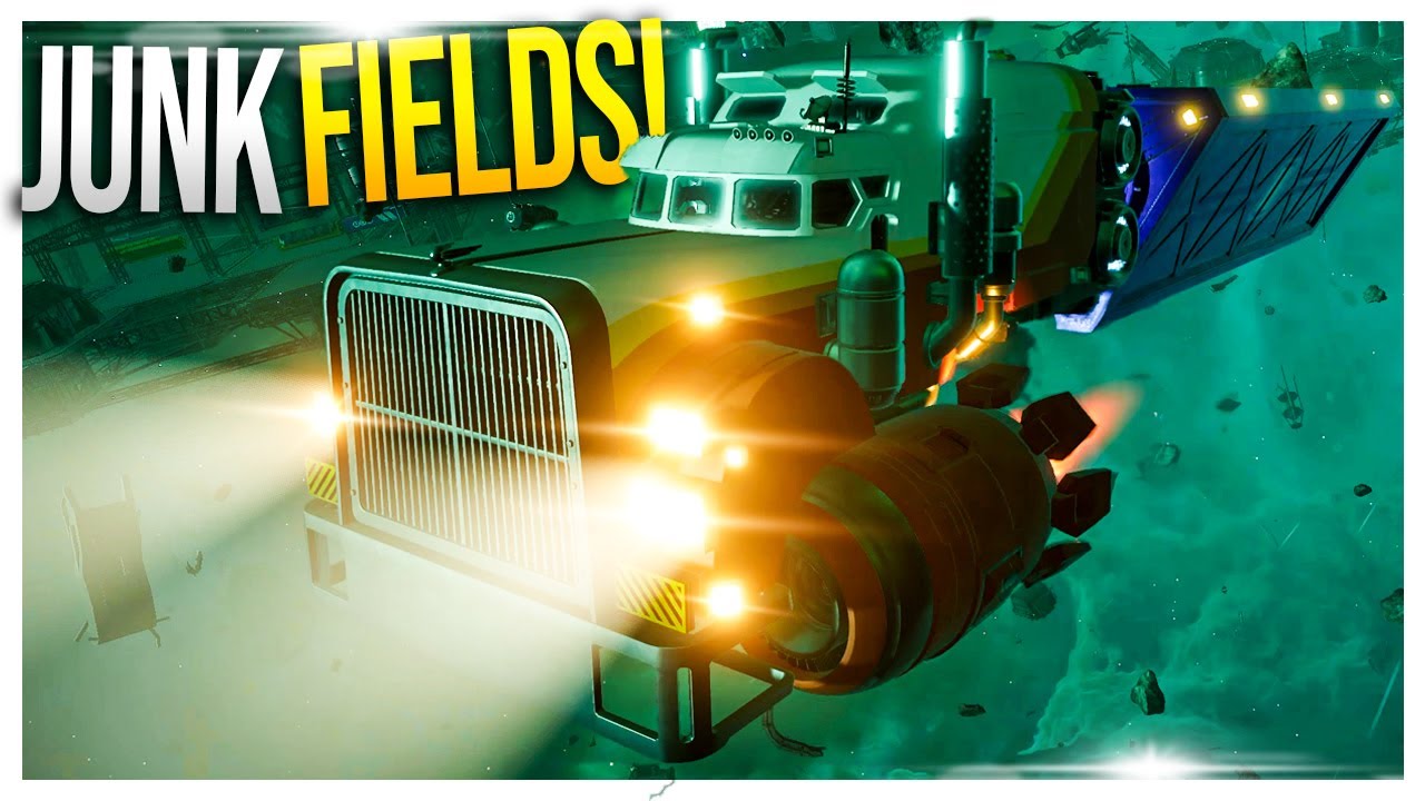 Threading a Needle Through a JUNK FIELD! // Star Trucker - YouTube