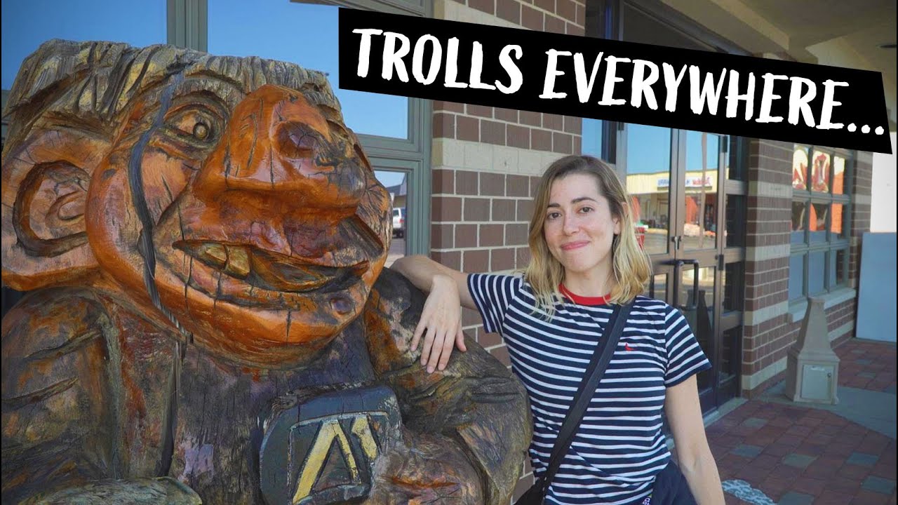 THIS is in Wisconsin?? The TROLLWAY in Mount Horeb, WI - YouTube