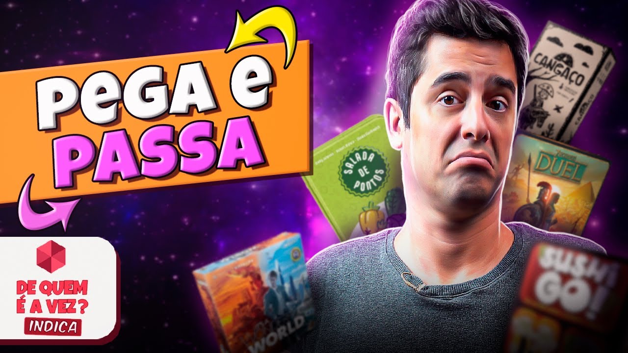 PASSANDO A BOLA | Top jogos de Draft (Pega e Passa) | De Quem é a Vez ...