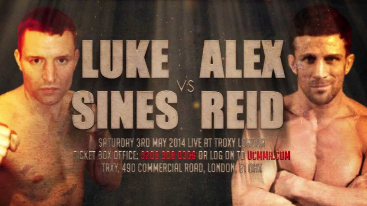 UCMMA 39 - May 3rd - Alex Reid vs Luke sines. - YouTube