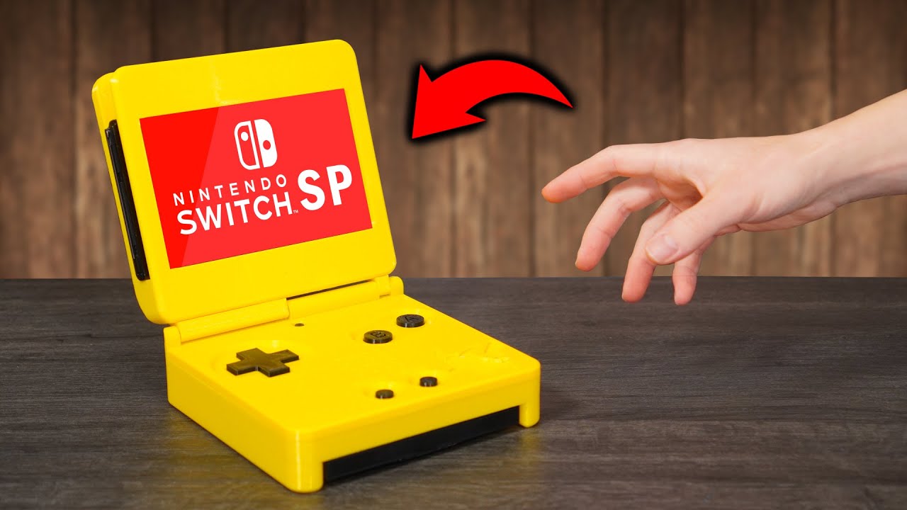 mi Nintendo Switch es un GAME BOY Advance SP 😎 (OLED) - YouTube