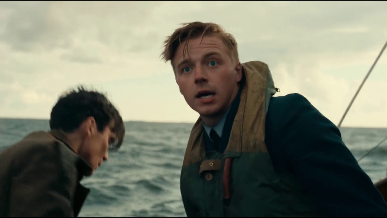 Dunkirk Ocean Fuel Fire Scene (2018) - YouTube