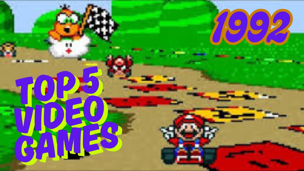 Top 5 Video Games Of 1992 - RANKED! - YouTube