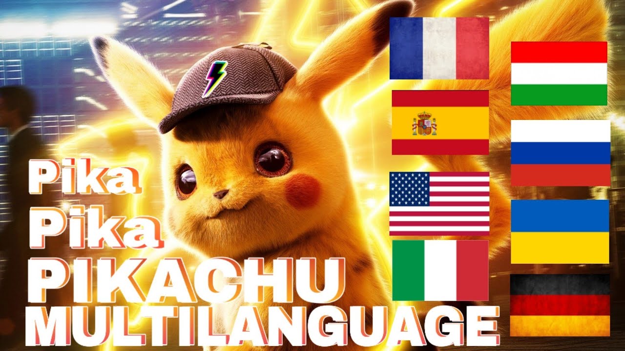 Pokemon Detective Pikachu in different languages ( MULTI LANGUAGE) 2019 ...
