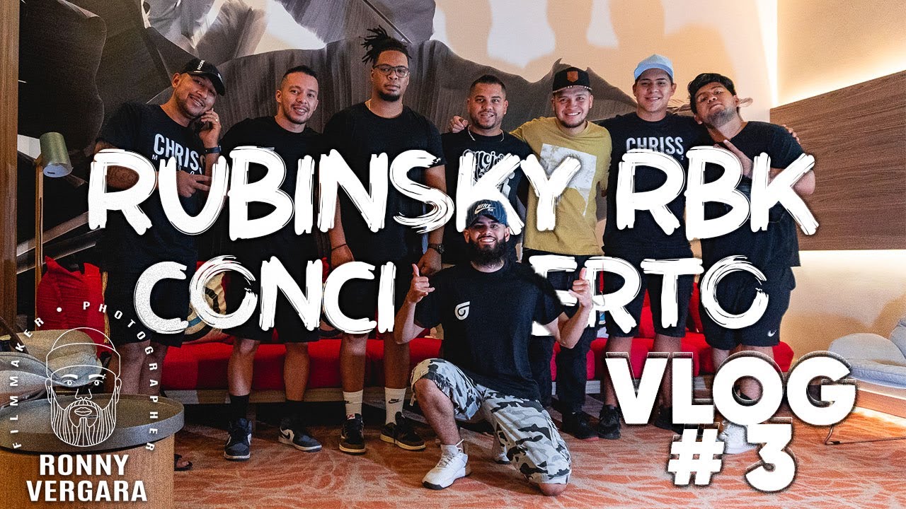 Rubinsky RBK en vivo (Vlog #3) - Final de la gira Operación Rescate en ...