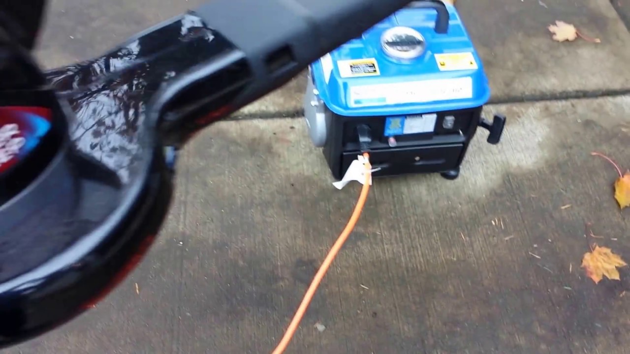 Chicago Electric 2-Stroke Generator - YouTube