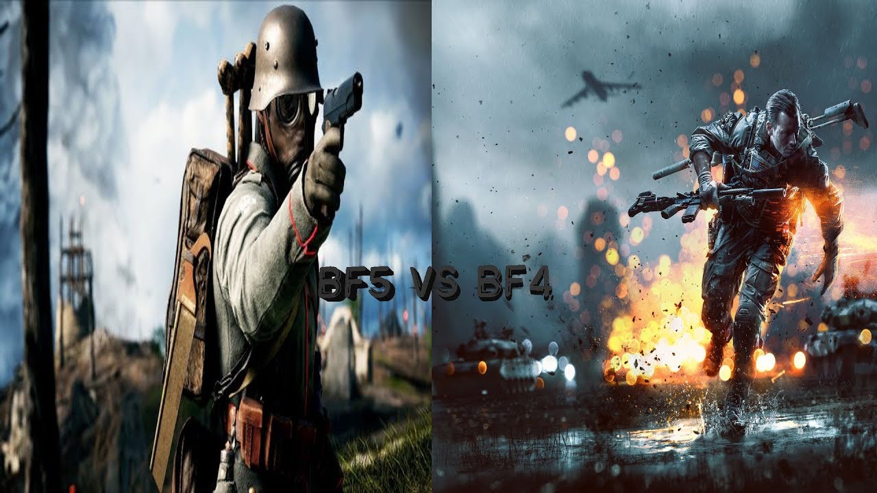 BATTLEFIELD 5 | VS | BATTLEFIELD 4 - YouTube