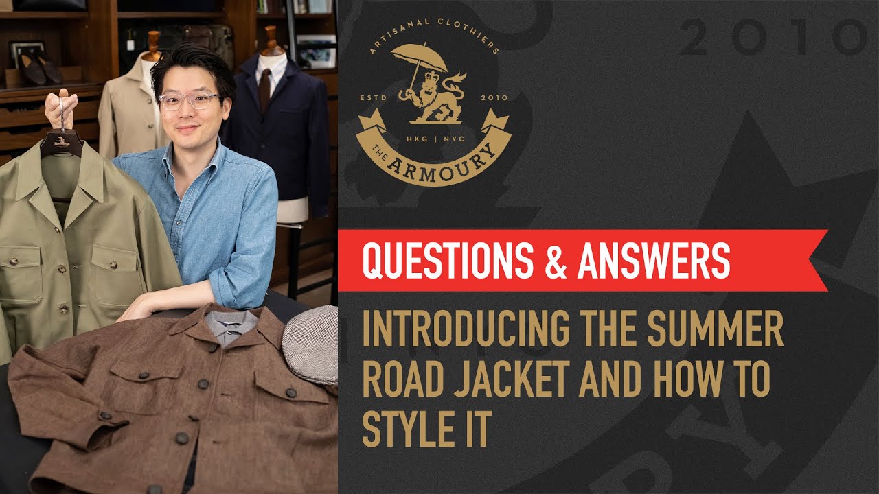 Introducing The New Summer Road Jacket and How To Style It - Q&A - YouTube