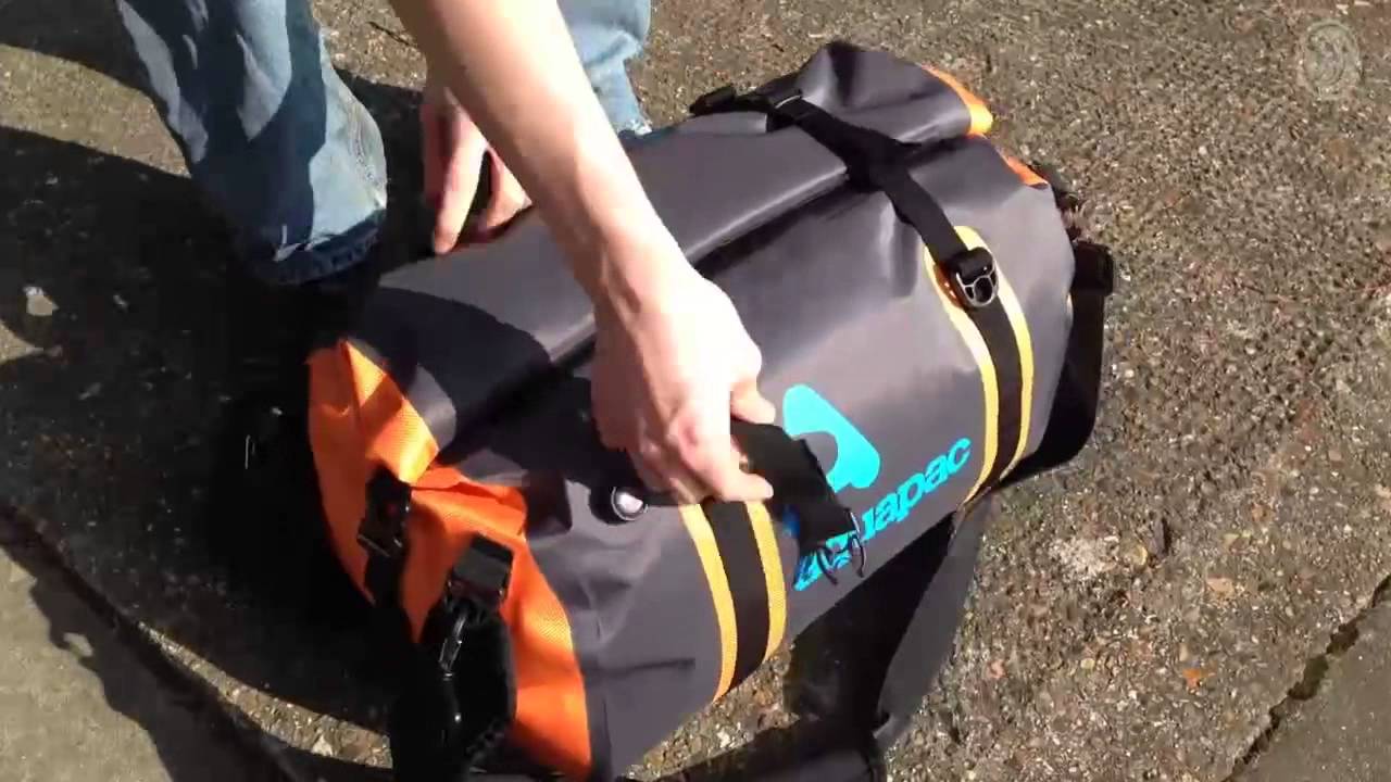 Aquapac Waterproof Duffel Bags | www.watersportswarehouse.co.uk - YouTube