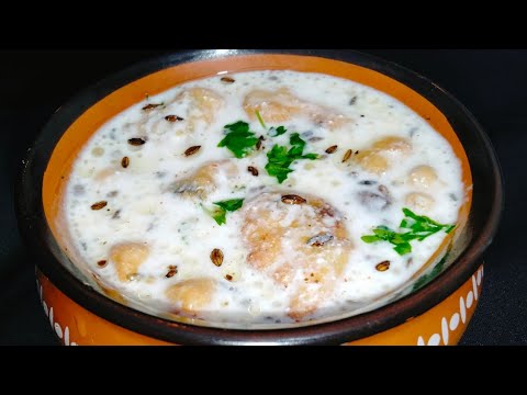 Lucknow ki Famous Dahi phulki Recipe l Dahi pakodi l Soft Dahi phulki l ...