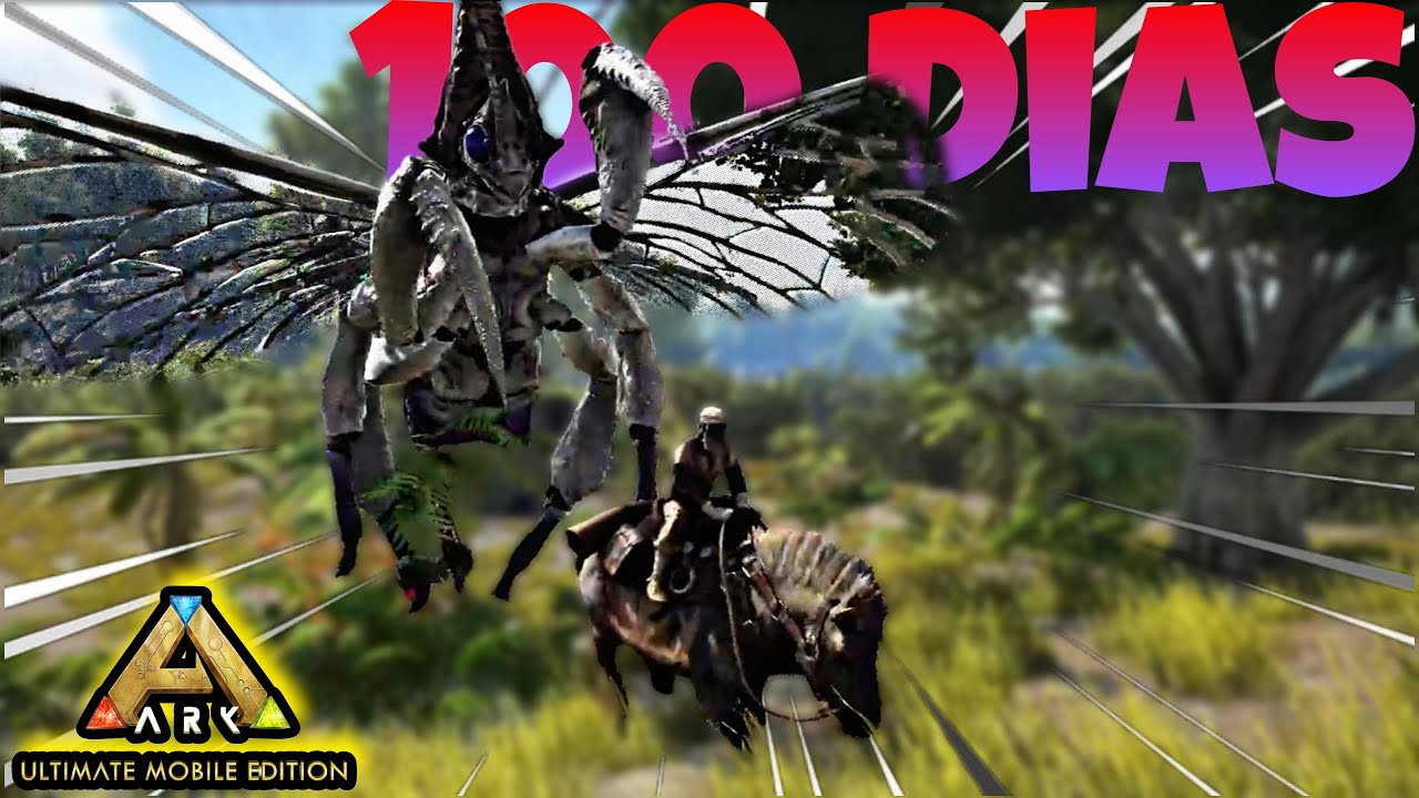 VSH 🟢 vamos por la rhyniognata 100 dias en ARK Ultimate Mobile editions ...