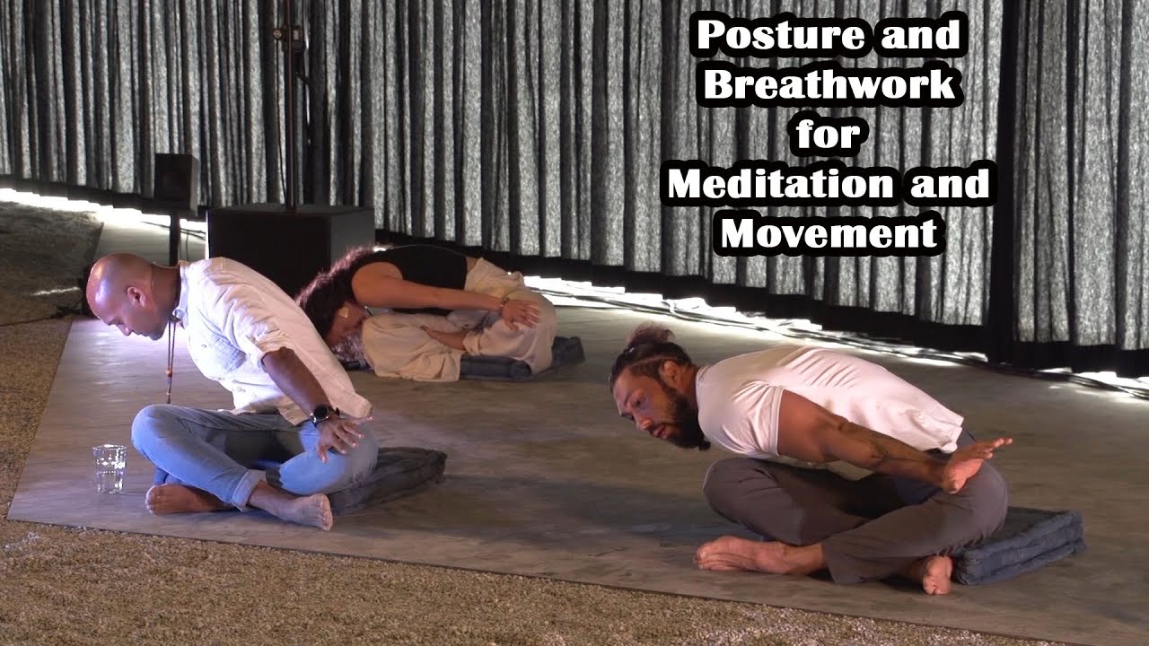 Posture and Breathwork for Meditation and Movement (follow along) - YouTube