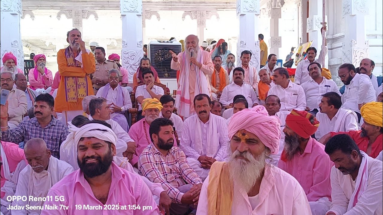 Babusing Maharaj Speech Venkatapur Thanda Sri Jagadamba Sevalal Maharaj ...