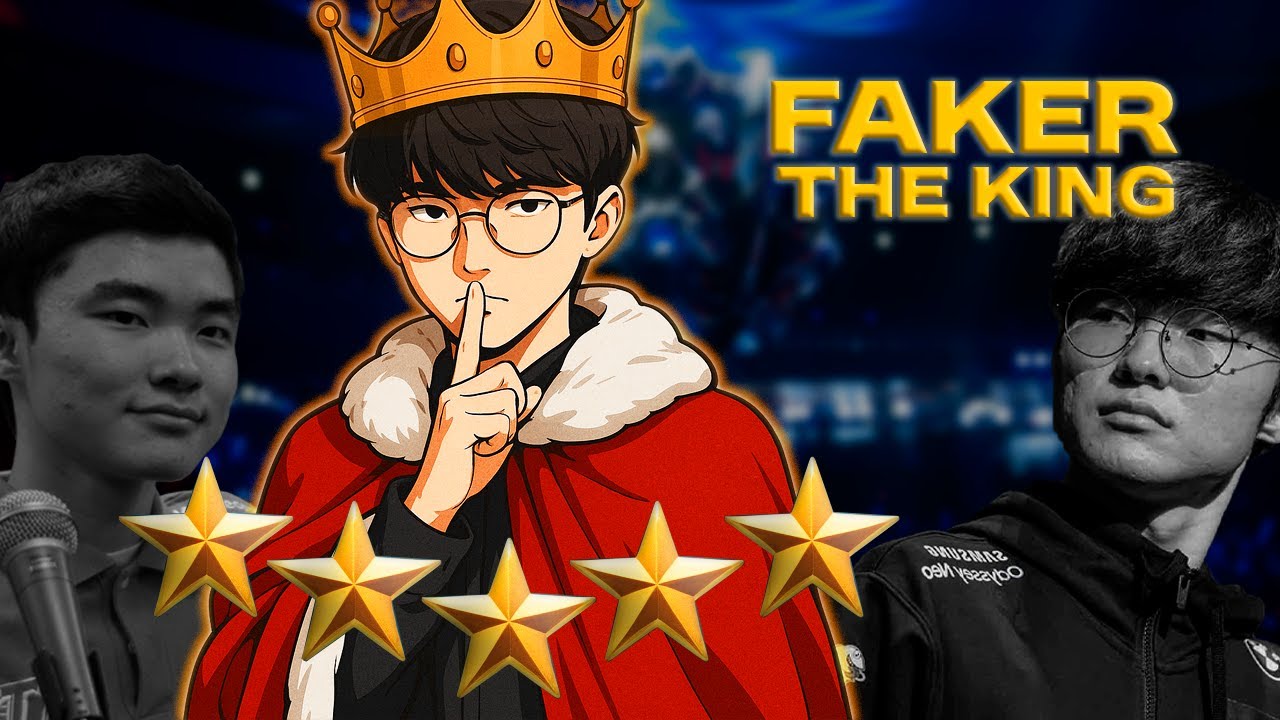 FAKER: THE KING! A LENDA QUE DOMINOU O CENÁRIO MUNDIAL! - YouTube