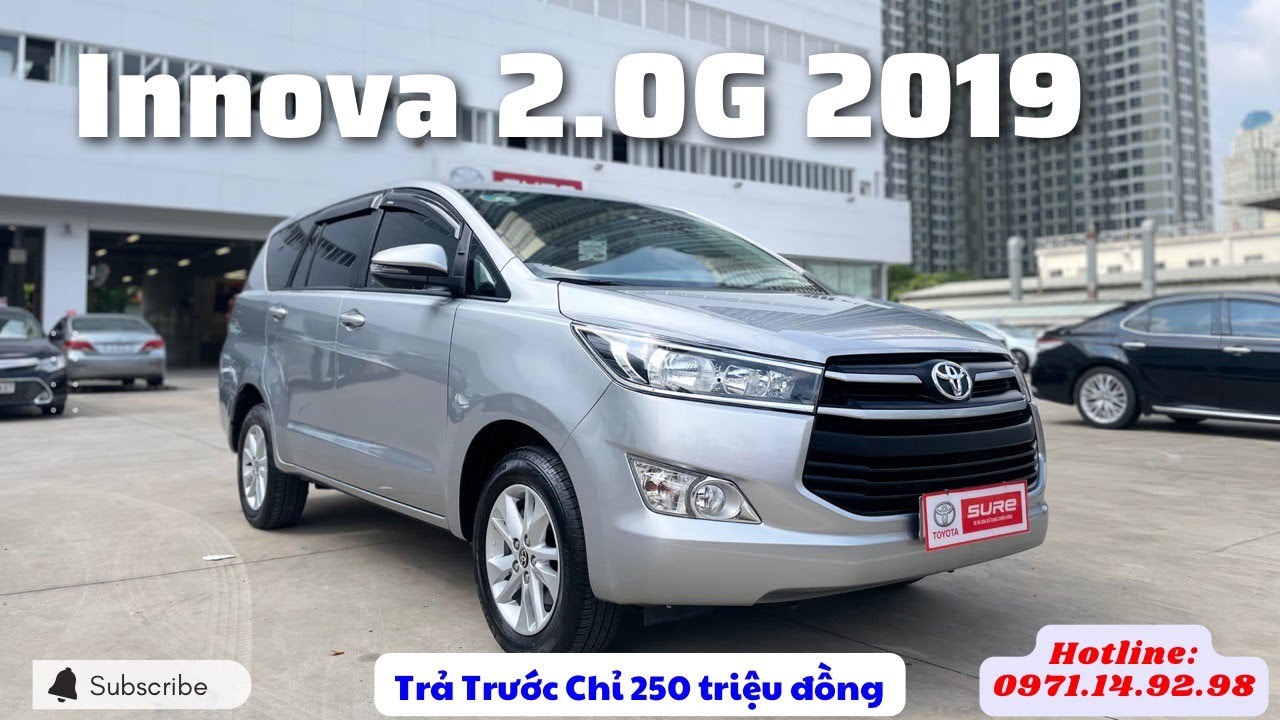 Innova G 2019 trả trước chỉ 250tr - innova g 2019 - Đăng Toyota - YouTube