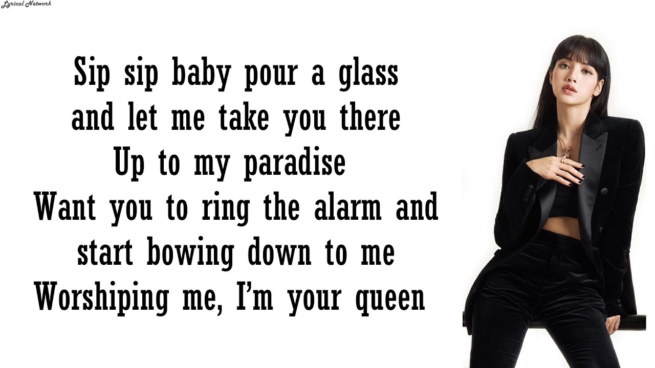 Lisa Lalisa English Version Lyrics Youtube