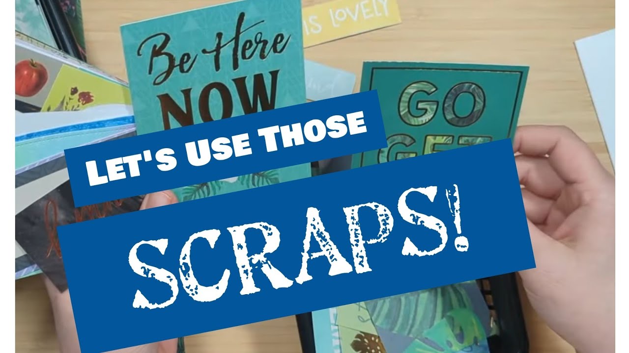 CHOP IT UP: Paper Scrap Projects | Using Scraps I Sorted To Create Fun ...