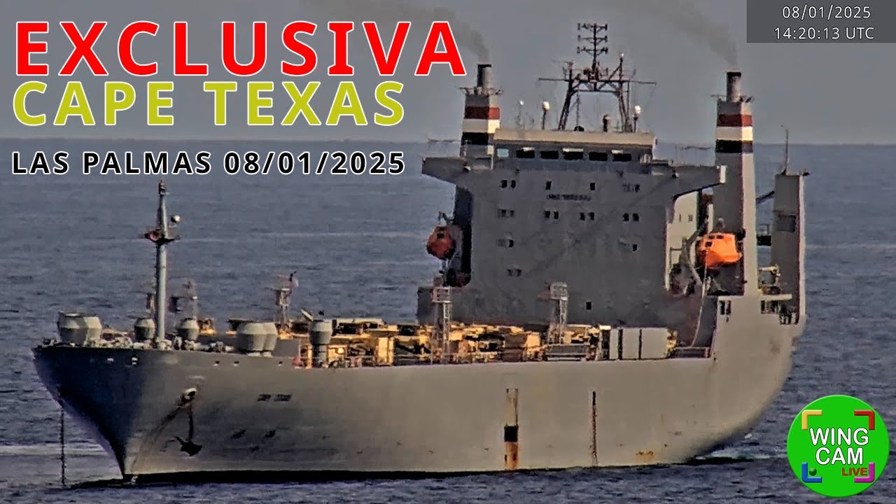 BREAKING NEWS: Arrival of the CAPE TEXAS warship - Port of La Luz and ...