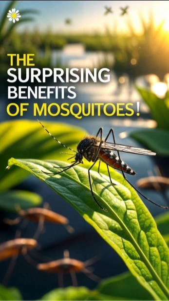 The Surprising Benefits of Mosquitoes. #short #animalfacts #mosquitoes ...