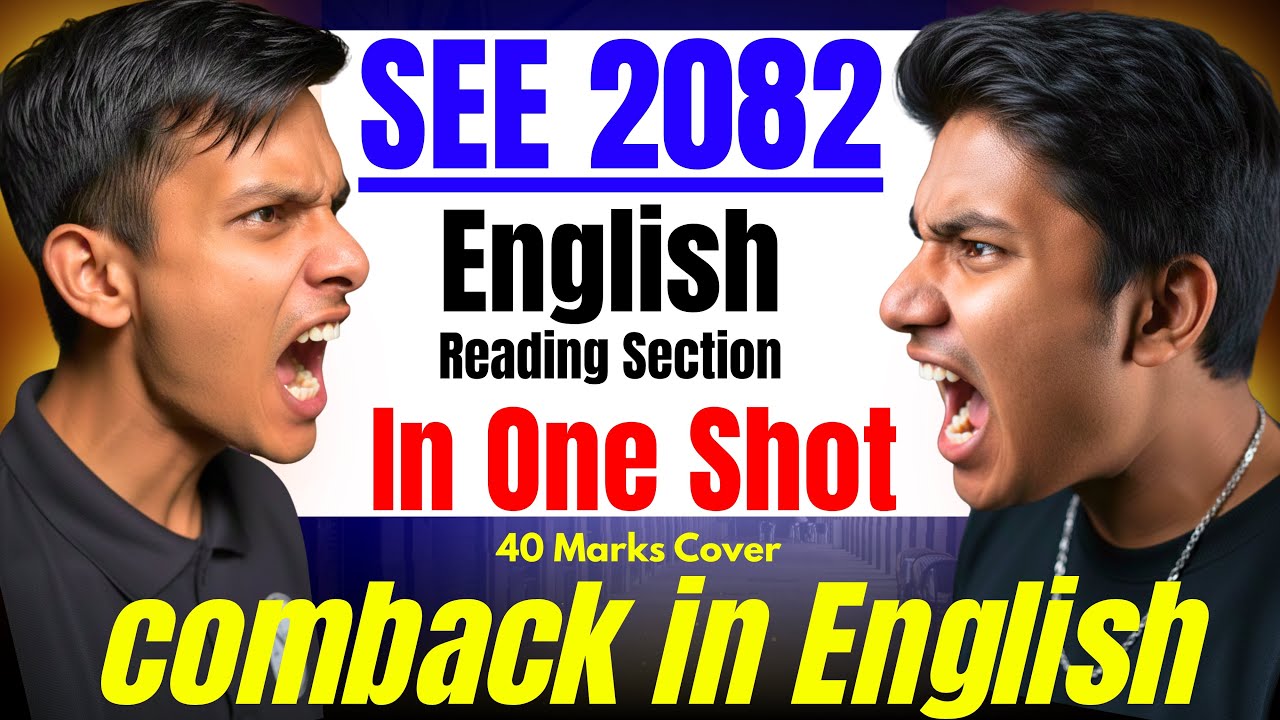 Class 10 English 40 Marks Complete Coverage (Seen + Unseen Passage ...