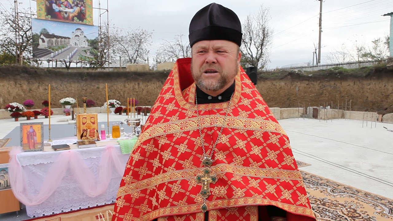 Biserica Sf. Nicolae, Pelinia, mesajul pr. Alexei Pazurati, 2.11.2017 ...