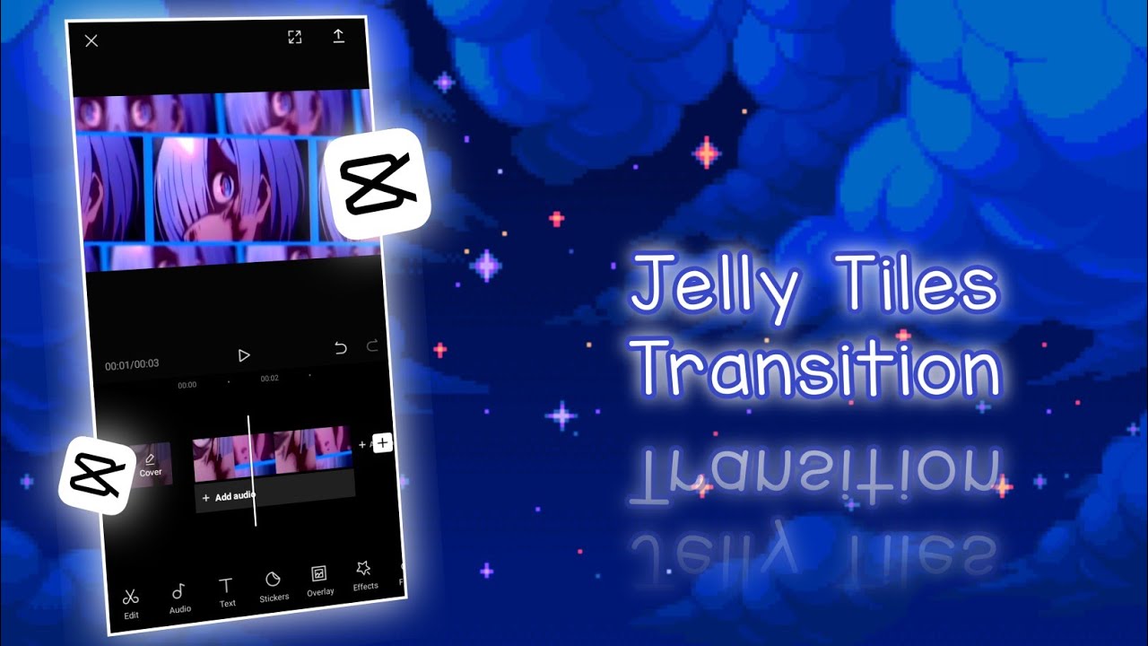 Jelly Shake + Tiles Transition // Capcut Tutorial - YouTube
