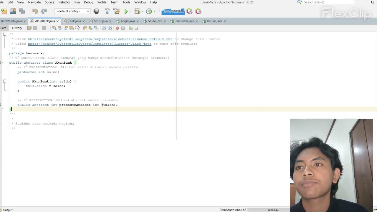 Menjelaskan Project User interface dengan Prinsip OOP - YouTube