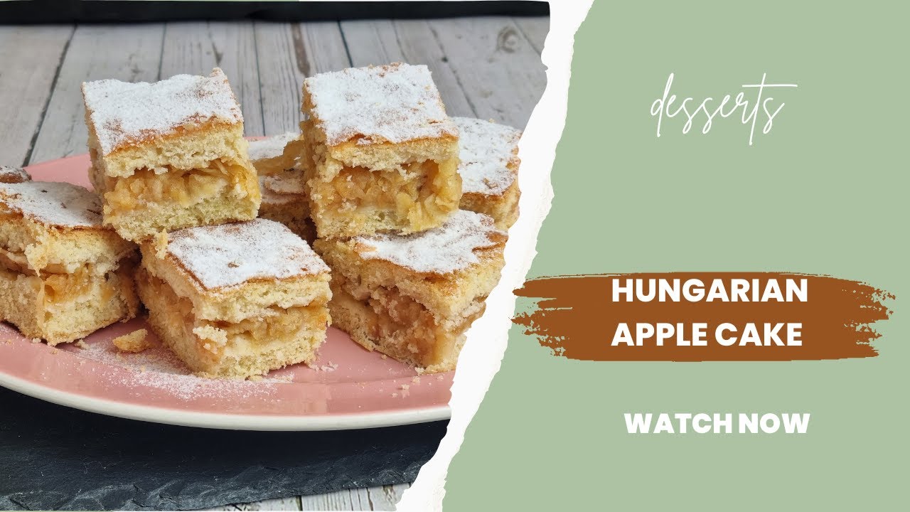 I Made the BEST Hungarian Apple Cake EVER with this Simple Recipe - YouTube