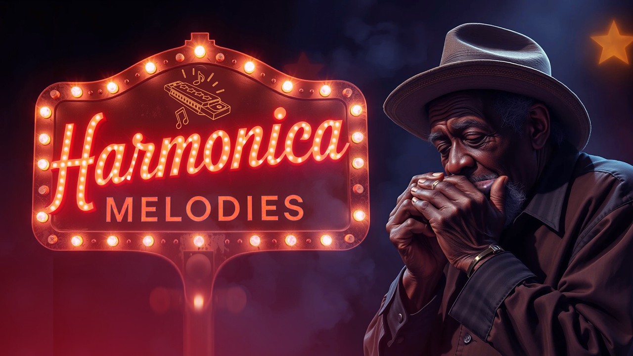 Harmonica Melodies | 2 Hours of Acoustic Blues Guitar & Harmonica ...