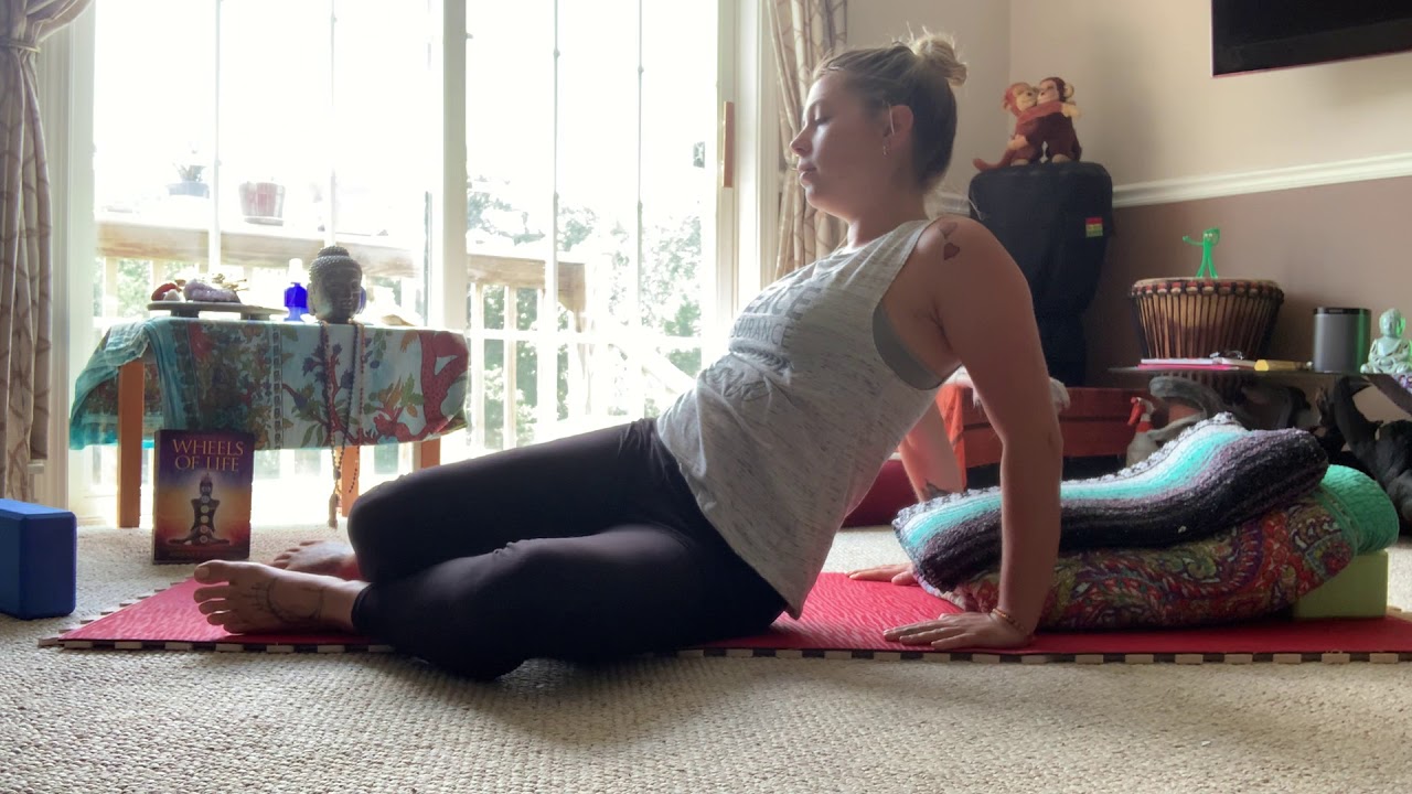 Heart opening Yin sequence - YouTube