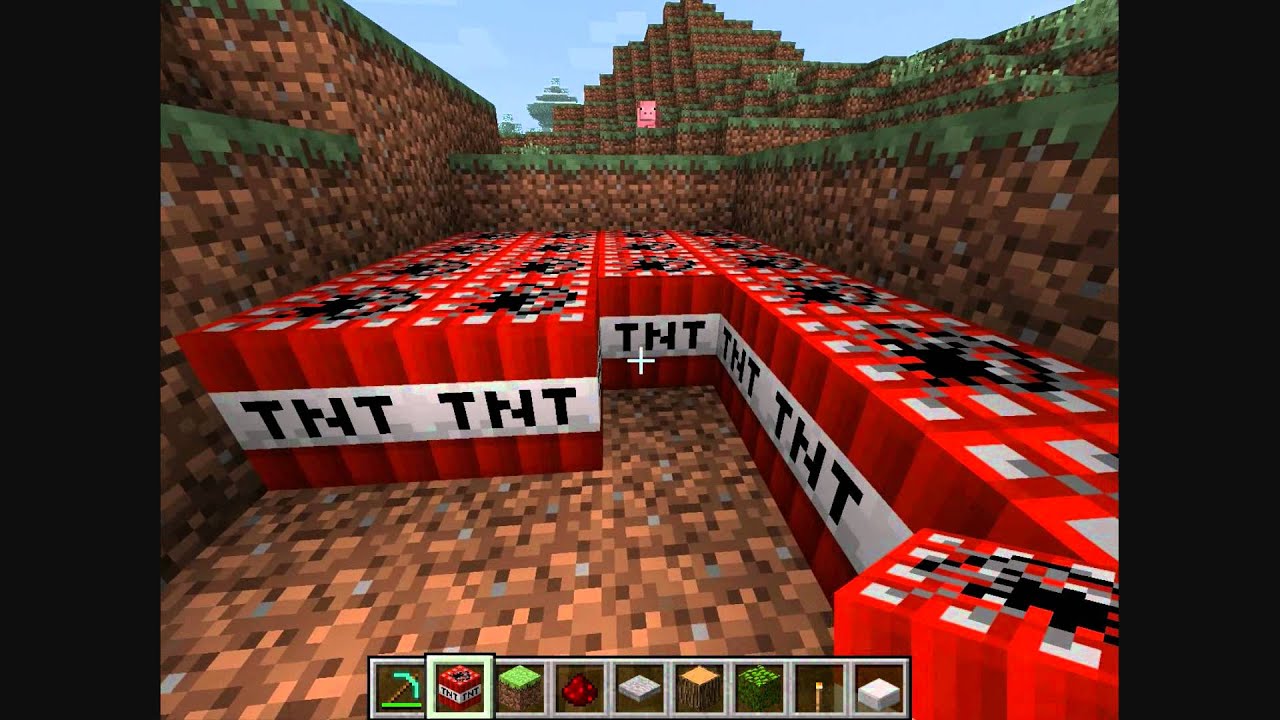 How to make landmine in Minecraft(HD) - YouTube