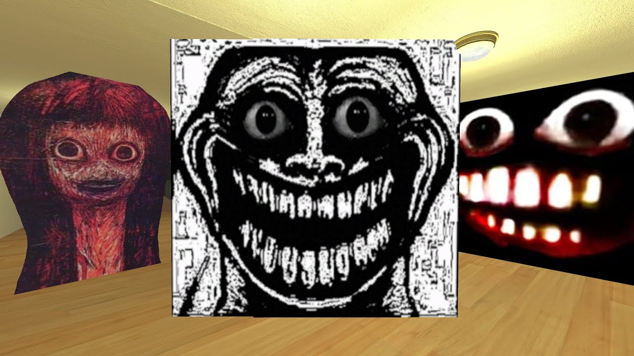 Scary Face, Tomino And Trollage Nextbot Gmod - YouTube