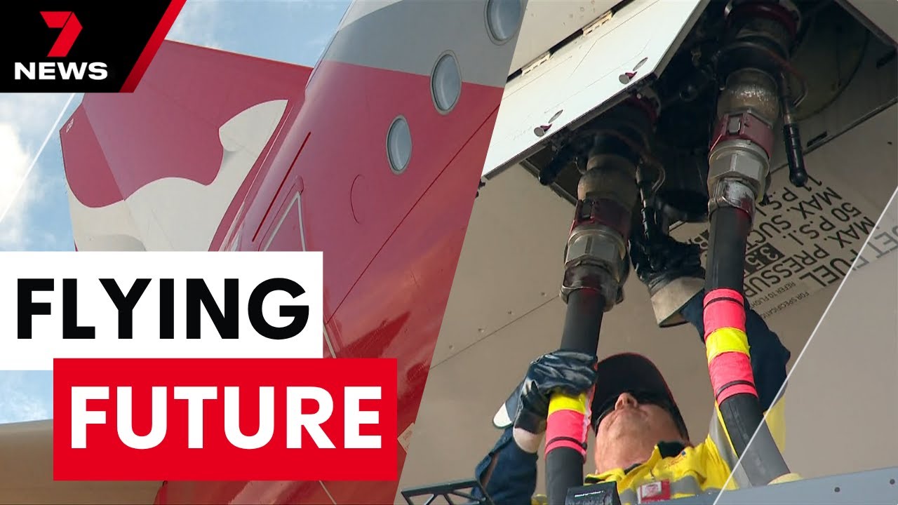 The new push towards carbon neutral flying | 7NEWS - YouTube