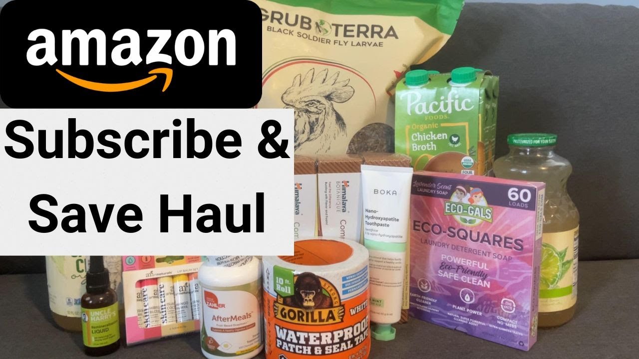 Family Of 12 Amazon Subscribe & Save Haul ~ March 2024 - YouTube