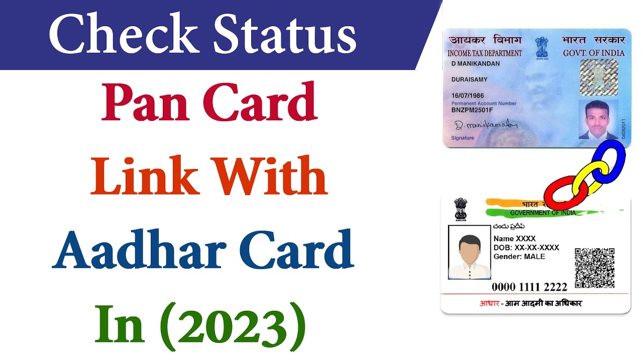 Pan card aadhar link status Kaise check Kare | how to check Pan Aadhaar ...