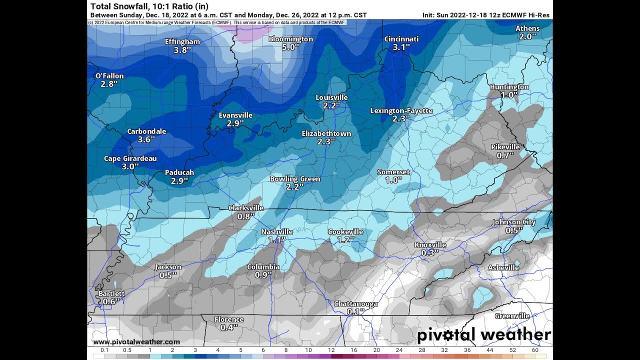 Sunday, December 18, 2022. Special weather update. - YouTube