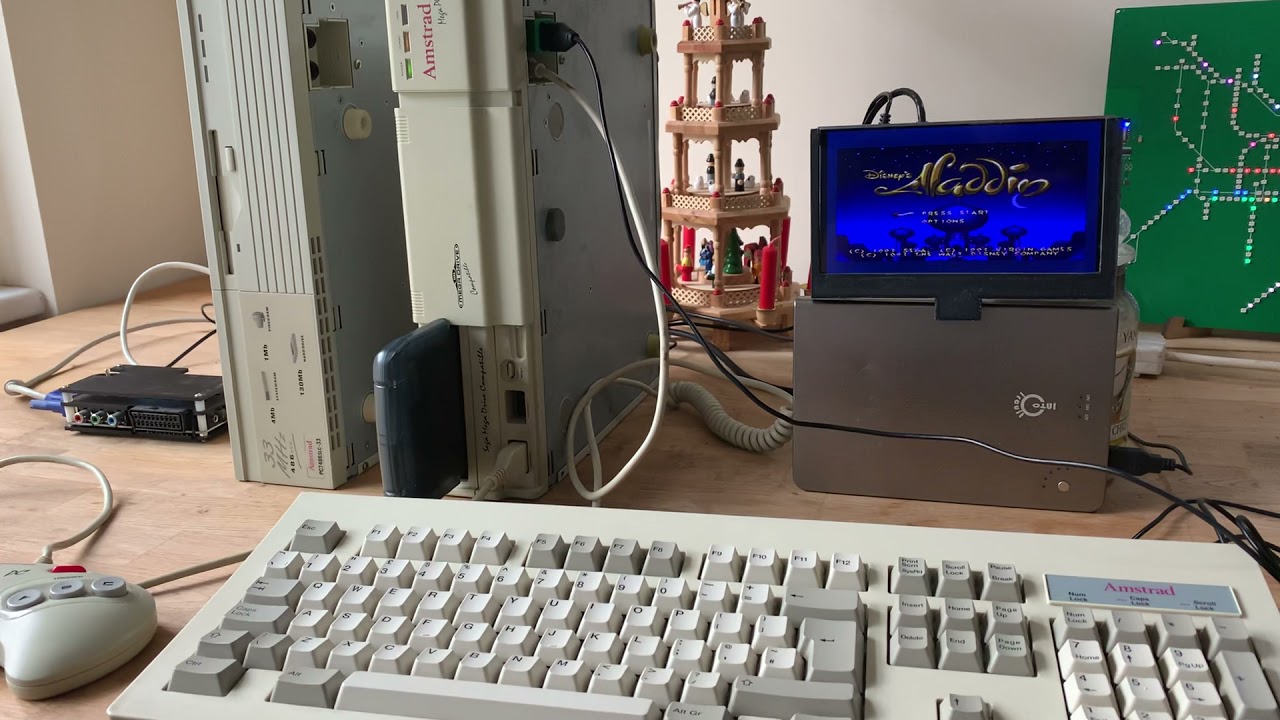Amstrad Mega PC 386 and it's sister 486 - checking everything is good ...
