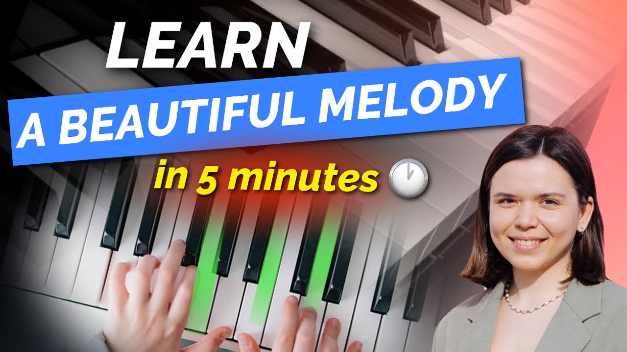 Learn to play this melody in 5 MINUTES🤩Beautiful and simple pieces for ...