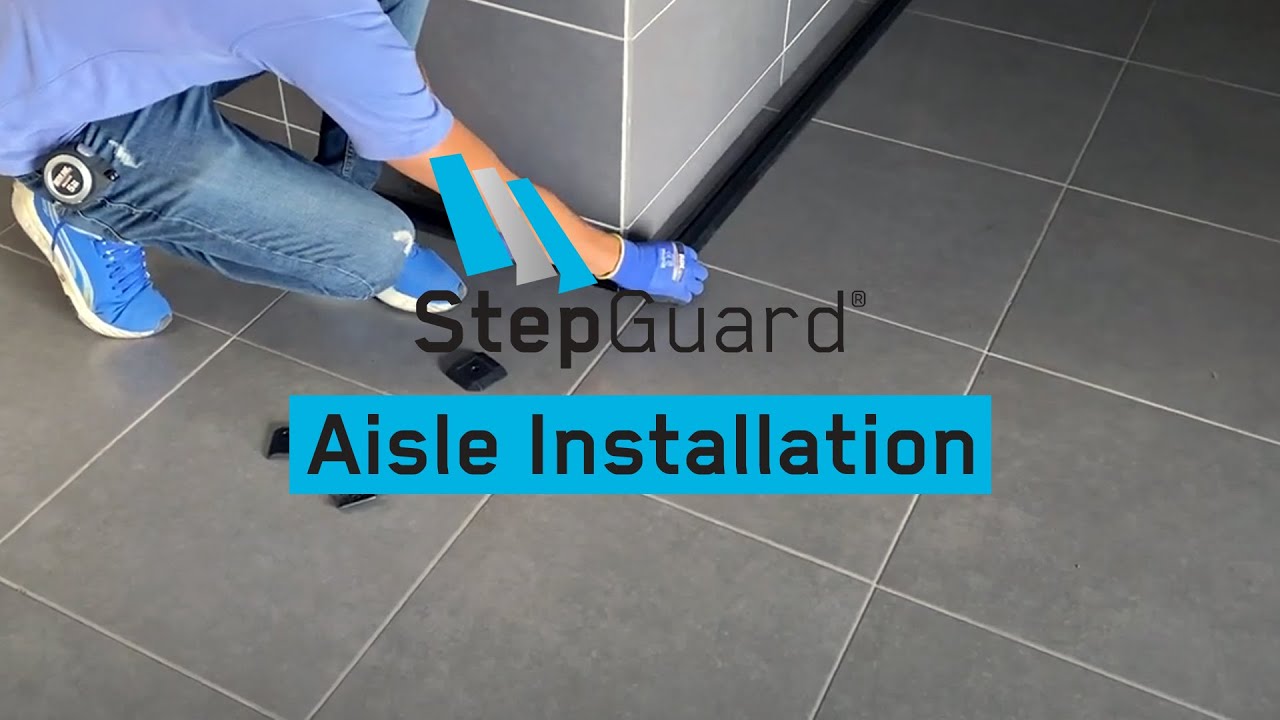 StepGuard™ Aisle Installation - YouTube