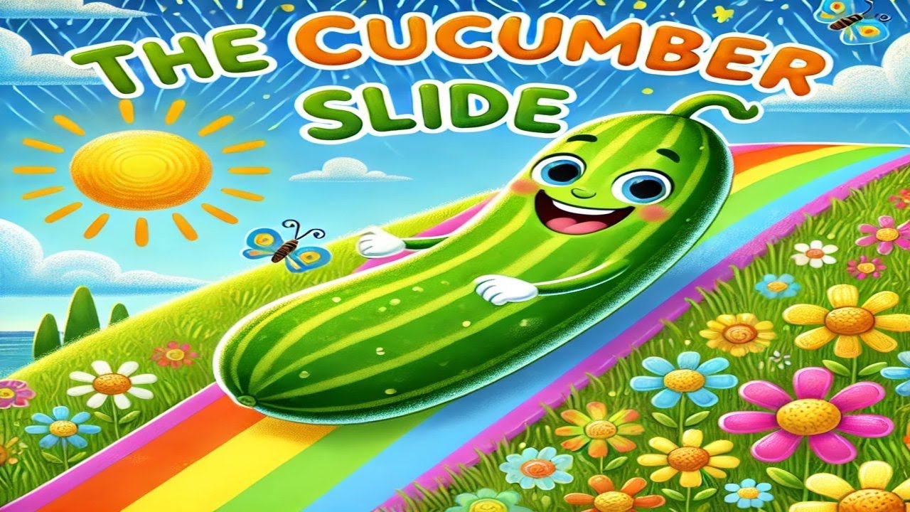 CUCUMBER SLIDE KIDS SONG - YouTube