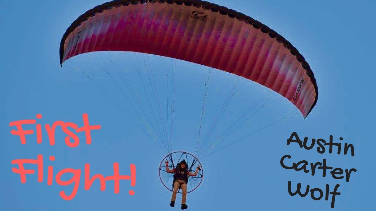 My First Paramotor Flight! - YouTube