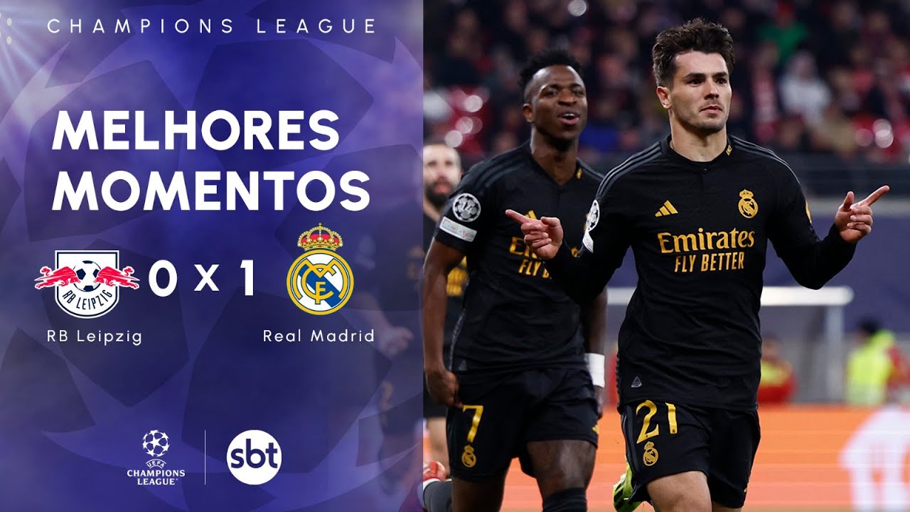 RB Leipzig 0 x 1 Real Madrid - Melhores momentos | Champions League ...
