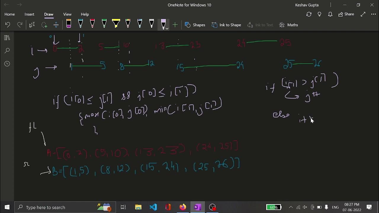 Interval List Intersections || Leetcode || C++ - YouTube