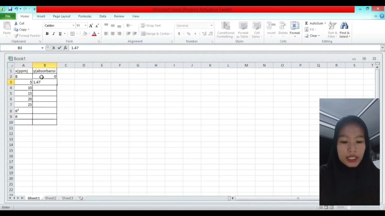 Tutorial cara membuat tabel menggunakan Excel - YouTube