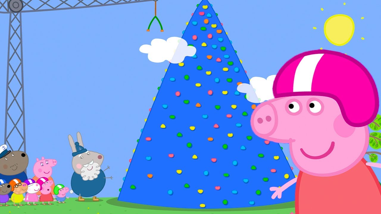 Rock Climbing | Peppa Pig Asia 🐽 Peppa Pig English Episodes - YouTube