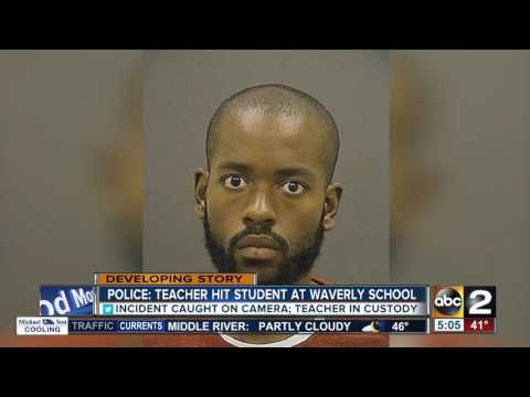 Teacher is custody after hitting student at Waverly Elementary School