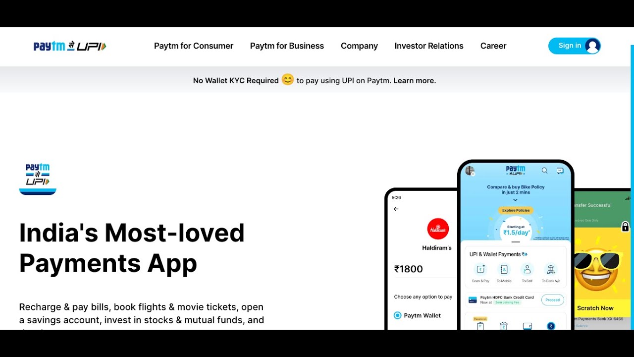 Paytm Clone Using Tailwind Css Fully Responsive Youtube