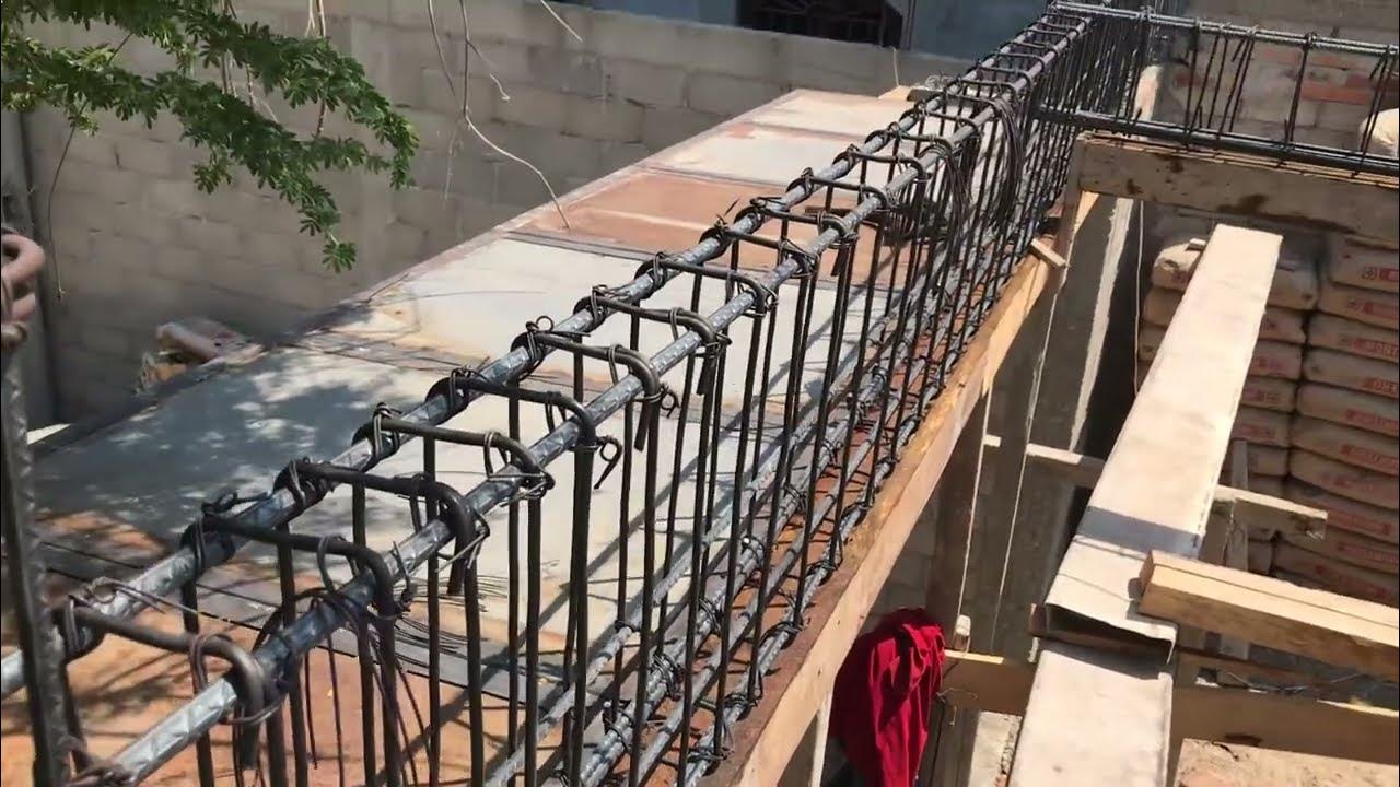 Armado de Trabes y Cadena de Cerramiento para Armado de Losa Maciza - YouTube